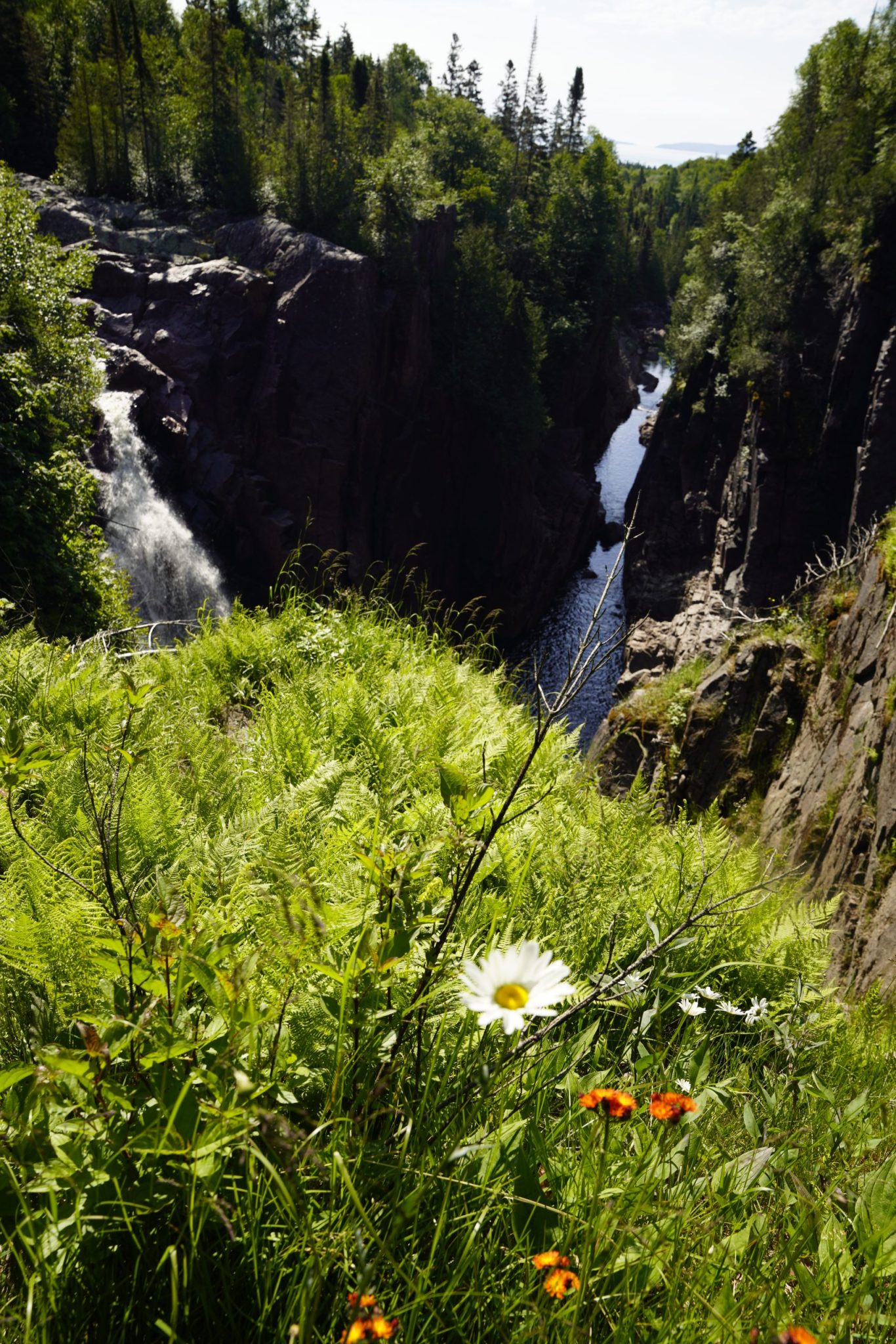 Aguasabon Falls and Gorge - Superior Country