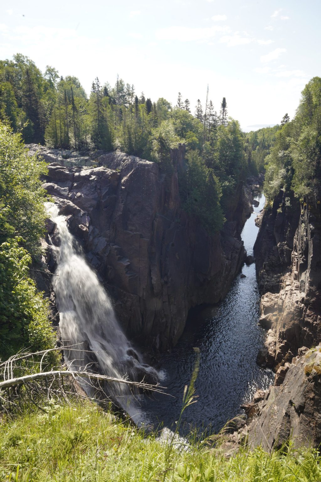 Aguasabon Falls and Gorge - Superior Country