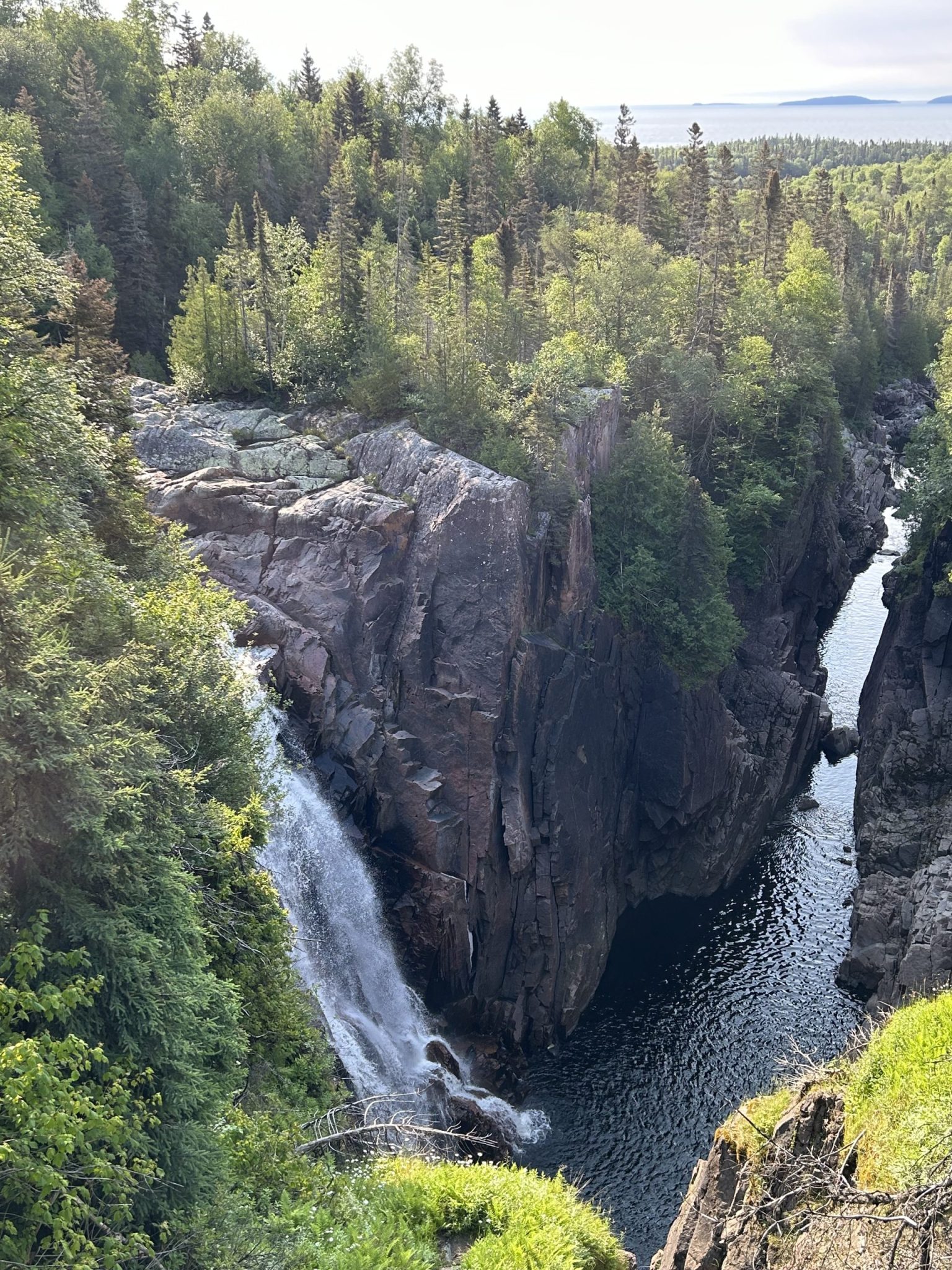 Aguasabon Falls and Gorge - Superior Country