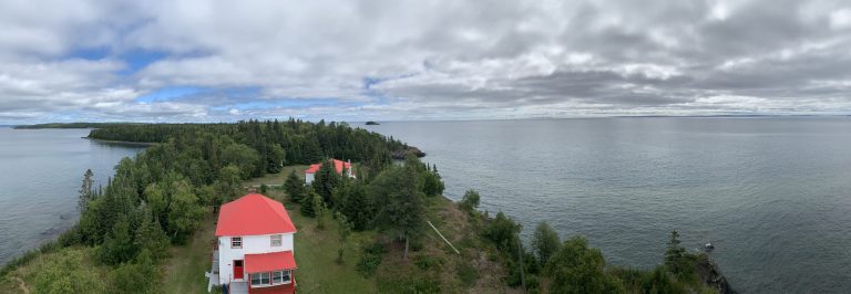 Porphyry Island Lighthouse - Superior Country