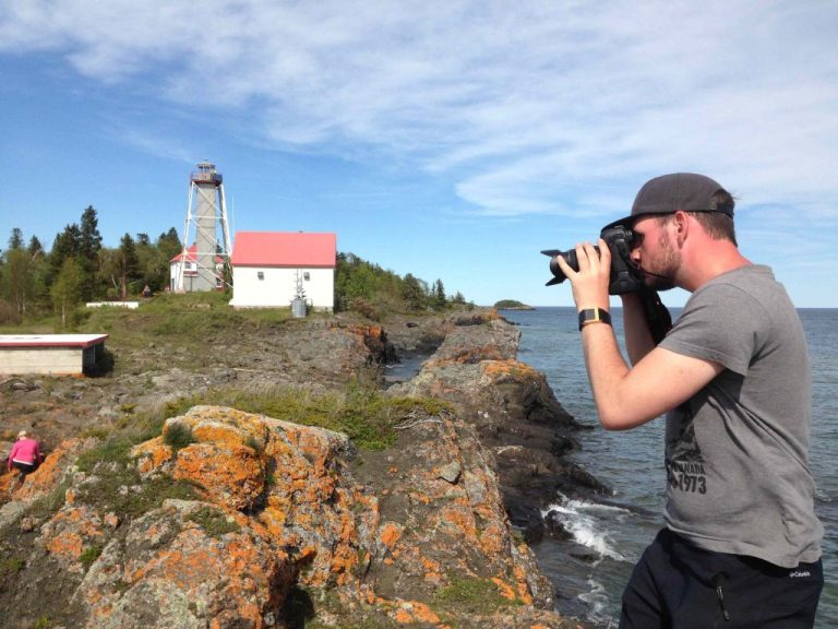 Porphyry Island Lighthouse - Superior Country