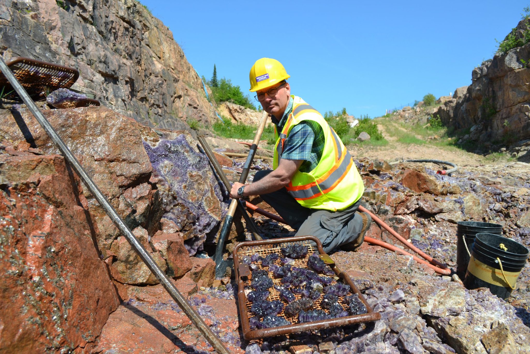 Amethyst Mine Panorama - Superior Country